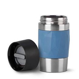 Emsa Isolierbecher Travel Mug Compact blau 0,3 l