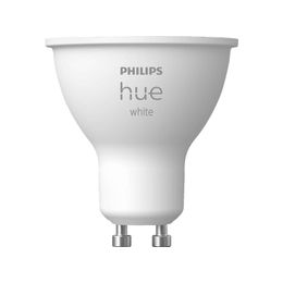 Philips Hue White GU10 Einzelpack LED Lampe Warmweiß