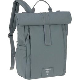 Lässig LÄSSIG Wickelrucksack Green Label, Rolltop Up, anthracite, vegan; zum Teil aus recyceltem Material, grau