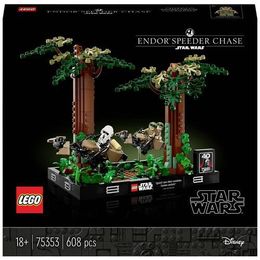 LEGO StarWars 75353 LEGO® SPEED CHAMPIONS Verfolgungsjagd auf Endor – Diorama