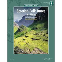 Scottish Folk Tunes for Piano - Barrie Carson Turner, Geheftet