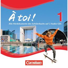 Cornelsen À toi ! - Vierbändige Ausgabe 2012 - Band 1 - Gertraud Gregor, Michèle Héloury, Catherine Jorißen (Hörbuch)