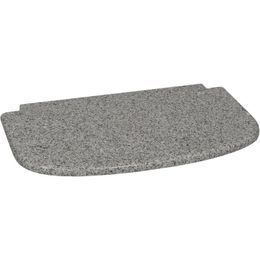 Wellfire - Granitplatte grau