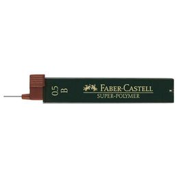 Faber-Castell 12 Faber-Castell SUPER-POLYMER Bleistiftminen B 0