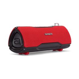 Aiwa BST-500BK Boombox TWS Lautsprecher, Bluetooth, IP67, rot - versch. Farben