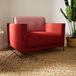 MYCS Sessel Blutorange - Eleganter Sessel: Hochwertige Qualität, einzigartiges Design - 104 x 75 x 98 cm, Individuell konfigurierbar