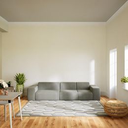 MYCS Sofa Schiefergrau - Moderne Designer-Couch: Hochwertige Qualität, einzigartiges Design - 301 x 72 x 107 cm, Komplett anpassbar