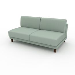 MYCS Sofa Minzgrün - Moderne Designer-Couch: Hochwertige Qualität, einzigartiges Design - 160 x 75 x 98 cm, Komplett anpassbar