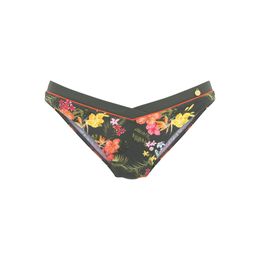 Lascana Bikinihose 'Tahiti' Damen Gr&ouml;&szlig;e XL mischfarben / schwarz