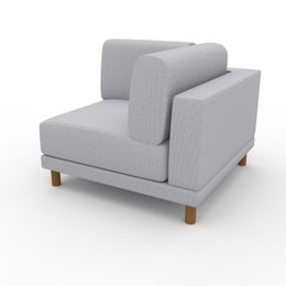 MYCS Sessel Lichtgrau - Eleganter Sessel: Hochwertige Qualität, einzigartiges Design - 94 x 75 x 94 cm, Individuell konfigurierbar