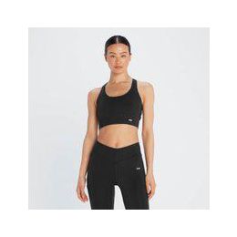 MP TeMPo Ultra Nahtloser Sport-BH für Damen – Schwarz - XS