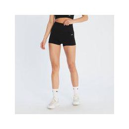 MP Damen Shape Nahtlose Booty Shorts — Schwarz - S