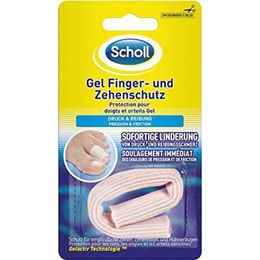 Scholl Zehenschutzpolster, Gel Finger- und Zehenschutz zuschneidbar, beige