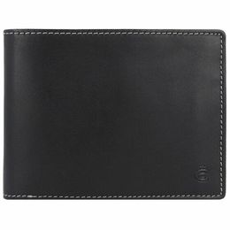 Esquire Dallas Geldbörse RFID Schutz Leder 13.5 cm schwarz