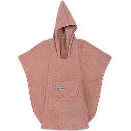 Odenwälder Frottee-Badeponcho UNI in cranberry