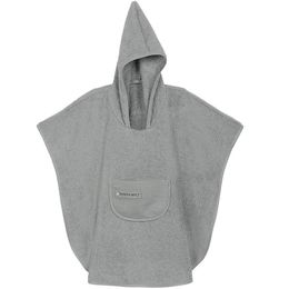 Odenwälder Frottee-Badeponcho UNI in grey