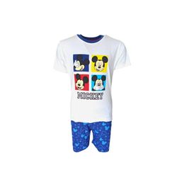 Disney Mickey Mouse Schlafanzug Mickey Maus (2 tlg) Jungen Pyjama kurzarm Shorty Gr. 98-128 cm