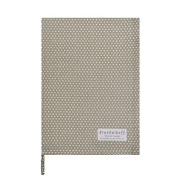 Krasilnikoff Geschirrhandtuch Micro Dots, 50x70 cm, taupe