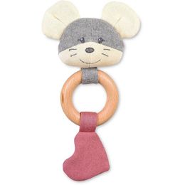 Sterntaler® Greifling Strick-Spielfigur Mabel, GOTS made with organic materials, zertifiziert 1065506, rosa