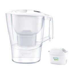 Brita Aluna inkl. 1 MAXTRA PRO All-in-1 Wasserfilter, Weiß