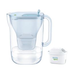 Brita Style eco inkl. 1 MAXTRA PRO All-in-1 Wasserfilter, Gletscherblau