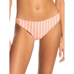 Roxy Bikini-Hose »Into The Sun« Papaya Punch Novelta Stripe H XL - US-Größen US-Größen XL Material: Weiches, ,...