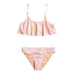 Roxy Bandeau-Bikini »Joyful Ride« Flax Hibiscus Heat 12(148-156cm) - Cup B Cup B 12(148-156cm) Material: Weiches, ,...
