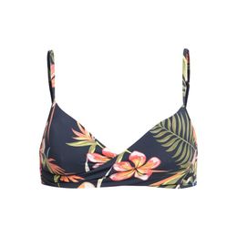 Roxy Bandeau-Bikini-Top »Into The Sun« Mood Indigo Tropical Depht XS - Cup B Cup B XS Material: Weiches, ,...