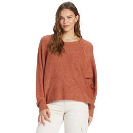 Roxy Sweatshirt »Early Morning« Etruscan Red M M Material: Mittelschwerer Bouclé-Stoff aus...