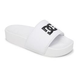 DC Shoes Sandale »DC Slide« White/White/Black 10(42) 10(42) Obermaterial: Wildleder-, Nubukleder-, Leder-...