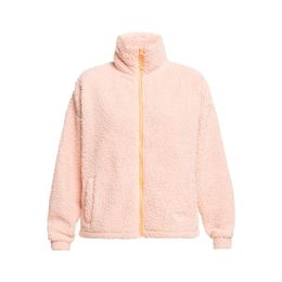 Roxy Sweatjacke &raquo;Sherpa&laquo; Peach Whip XXL XXL Material: Sherpa-Polyestergewebe