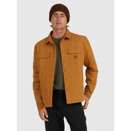 Quiksilver Hemdjacke »Ambient« Tobacco Brown XS XS Material: Stoff aus Baumwolle mit...