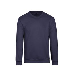 TRIGEMA Sweatshirt &raquo;Sweatshirt&laquo; deep-purple XL XL Sweat-Qualit&auml;t