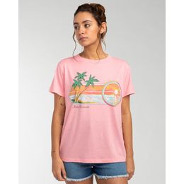 Billabong T-Shirt &raquo;Aloha Forever&laquo; Pink Wink XS XS Stoff: Baumwoll-Jersey