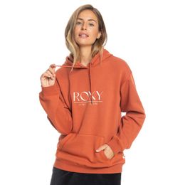 Roxy Kapuzensweatshirt &raquo;Surf Stoked Brushed&laquo; Baked Clay S S Material: Geb&uuml;rstetes Mischgewebe aus Baumwolle...