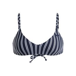 Roxy Triangel-Bikini-Top »Into The Sun« Mood Indigo Novela Stripe Vert XS - Cup B Cup B XS Material: Weiches, ,...