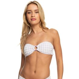 Roxy Bandeau-Bikini-Top »Check It« lila XL - Cup B Cup B XL Material: Weiches, ,...