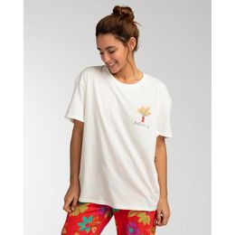 Billabong T-Shirt &raquo;Off The Moon&laquo; Salt Crystal XS XS Stoff: Mischgewebe aus Baumwolle und Polyester