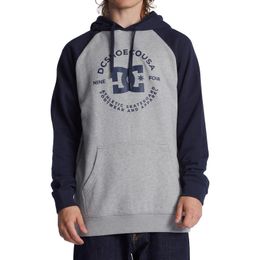 DC Shoes Kapuzensweatshirt »DC Star Pilot« Heather Grey/Navy Blazer L L Material: Mittelschweres French Terry aus...