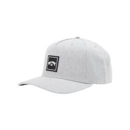 Billabong Snapback Cap »Stacked« Grey Heather Einheitsgröße Einheitsgröße Stoff: Baumwoll-Twill-Canvas-Stoff