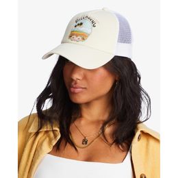 Billabong Trucker Cap &raquo;Aloha Forever&laquo; White Multi Einheitsgr&ouml;&szlig;e Einheitsgr&ouml;&szlig;e Stoff: Polyester-Baumwoll-Twill-Stoff