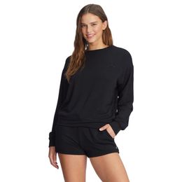Roxy Sweatshirt &raquo;Surfing By Moonlight&laquo; Anthracite XS XS Stoff: Viskose-Mischgewebe aus Polyester...