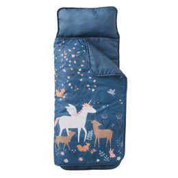 Vertbaudet Kinder Schlafsack mit integriertem Kissen „Märchenwald“