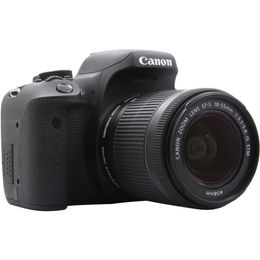 Kamera Spiegelreflex- Canon EOS 750D - Schwarz + Objektiv 18-55 ES STM