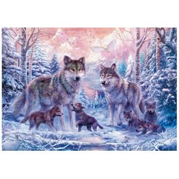 Ravensburger Puzzle Arktische Wölfe, 1000 Puzzleteile, Made in Germany, FSC® - schützt Wald - weltweit, bunt