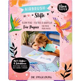 Die Spiegelburg Airbrush-Stifte I LOVE PAPER für Papier