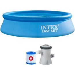 Intex - Easy Set 28122 Swimming Pool Set 305x76cm Planschbecken mit Pumpe