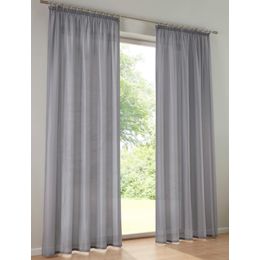 HEINE HOME unisex Dekostore silbergrau Gr&ouml;&szlig;e 225x140 cm