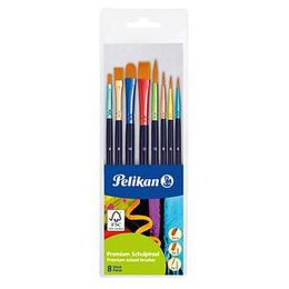 Pelikan Premium Pinsel-Set Größe 3, 4, 6, 8, 10, 12, 8-teilig