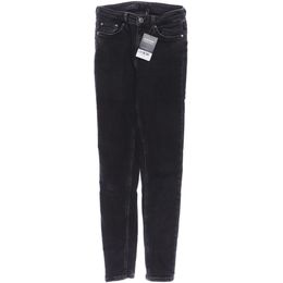 WEEKDAY Damen Jeans, schwarz, Gr. 26